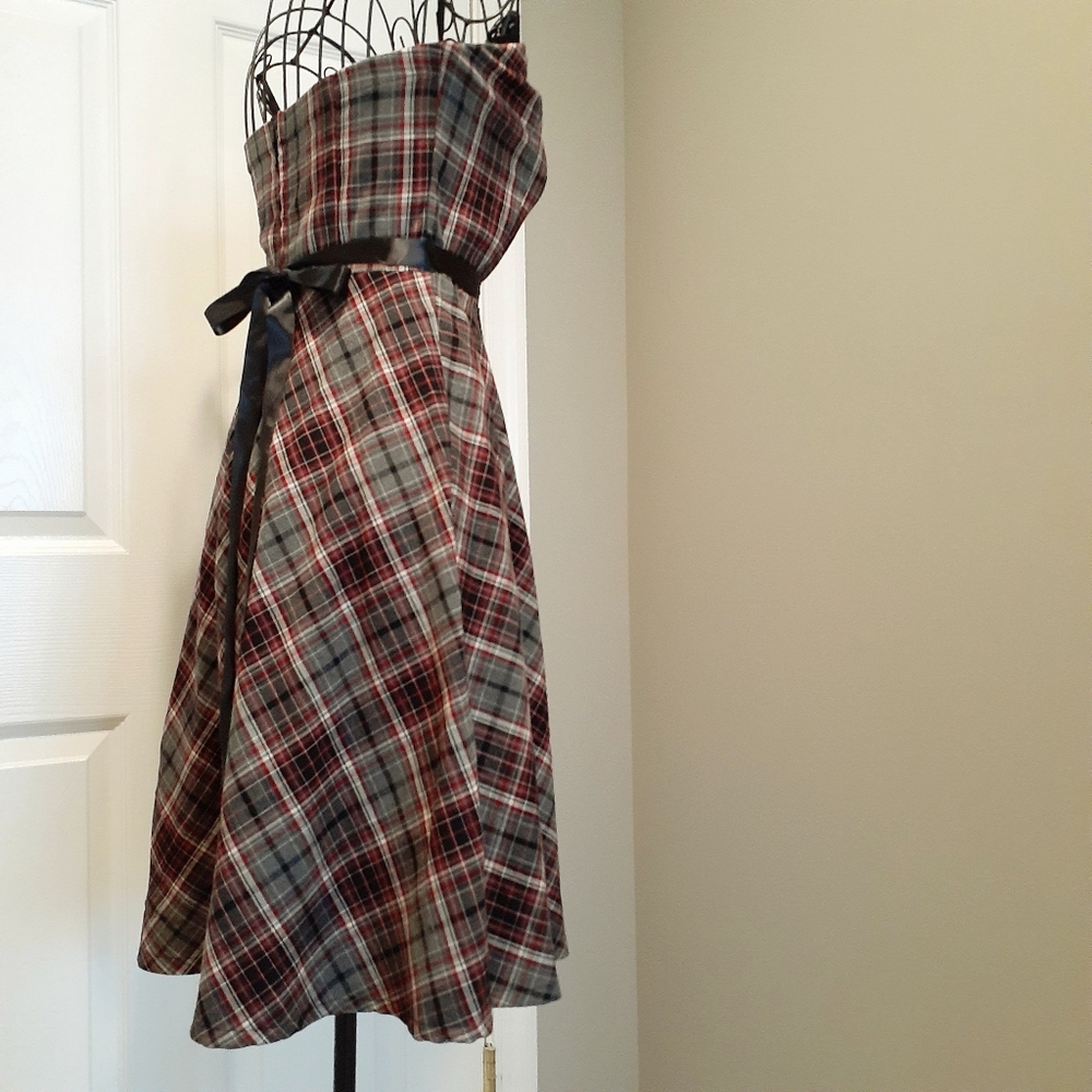 Ruby Rox Plaid Dress - Gem
